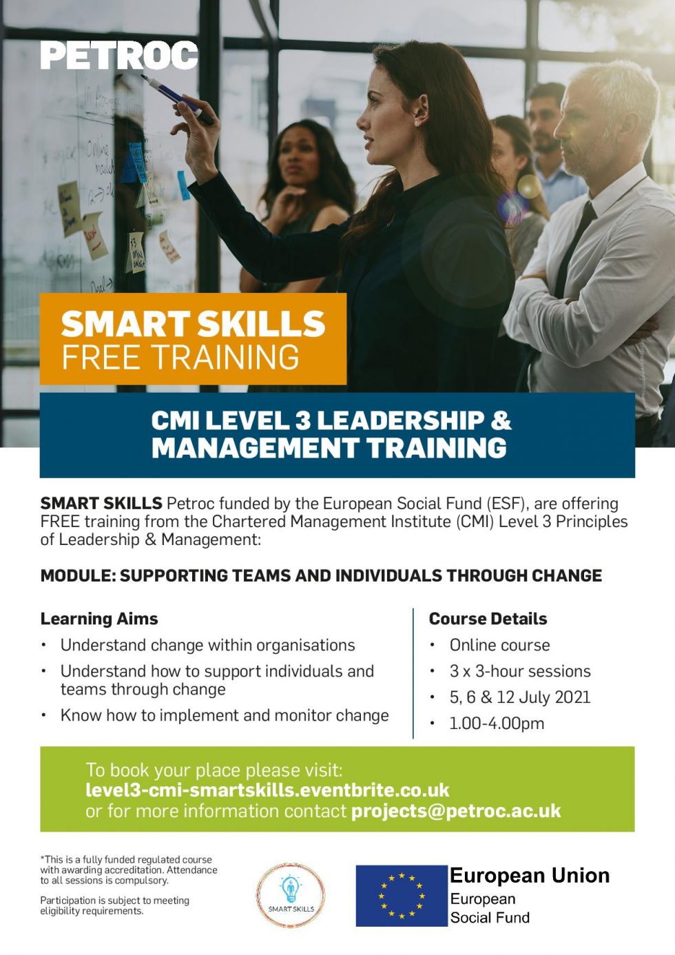 SMART SKILLS – CMI Level 3 Leadership & Management July 2021 | Northern ... SMART SKILLS – CMI Level 3 Leadership & Management July 2021 | Northern ...